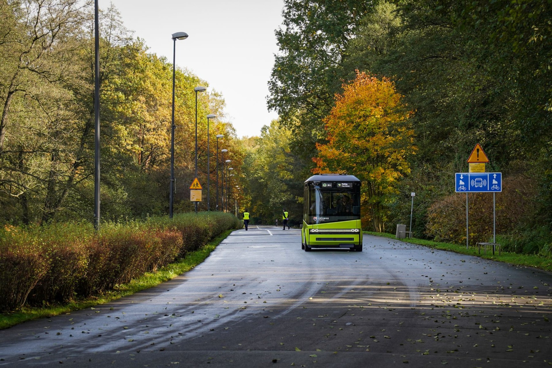 Autonomiczny autobus w Katowicach! To pierwsze testy tego typu pojazdu ...